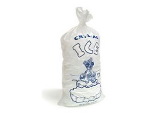Printed Flat Ice Bags with EVA and Twist Ties | Flexible Packaging