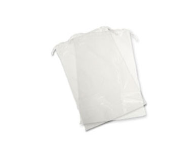 CLEAR Double Cotton Drawstring Poly Bags - Flex Pack | Food Packaging ...